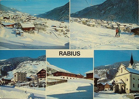 5-Bild-AK RABIUS Skilift Surselva (Gebraucht) in Jona für CHF 7.9 – mit Lieferung auf Ricardo kaufen