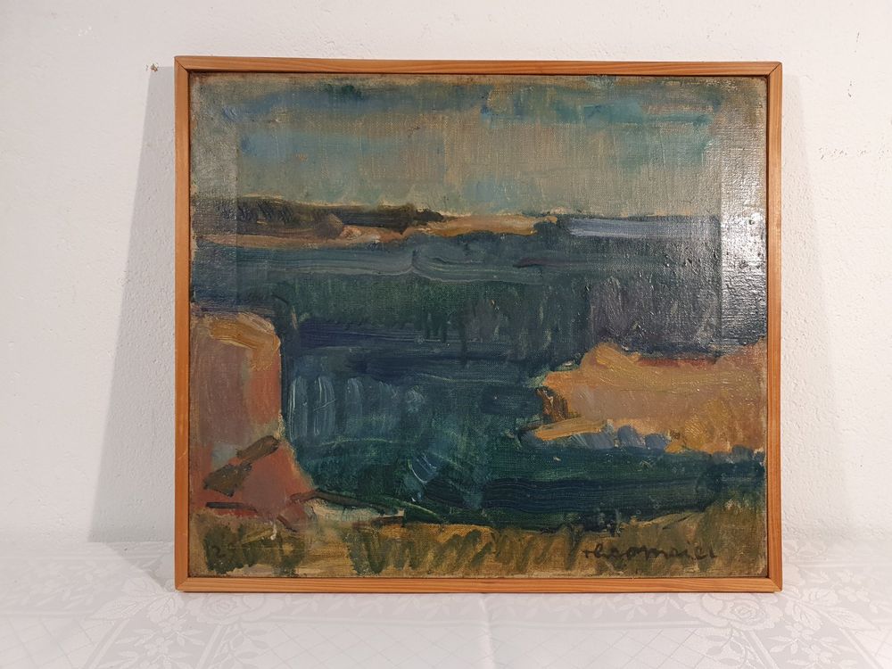 Ölgemälde signiert Theo MEIER (1908-1982), Ref. Nr. 297 | Acheter sur Ricardo