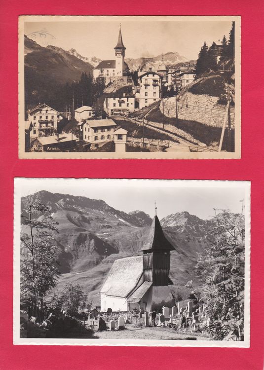 10 alte Ansichtskarten Arosa (Gebraucht) in Oberhelfenschwil für CHF 6 – mit Lieferung auf ...
