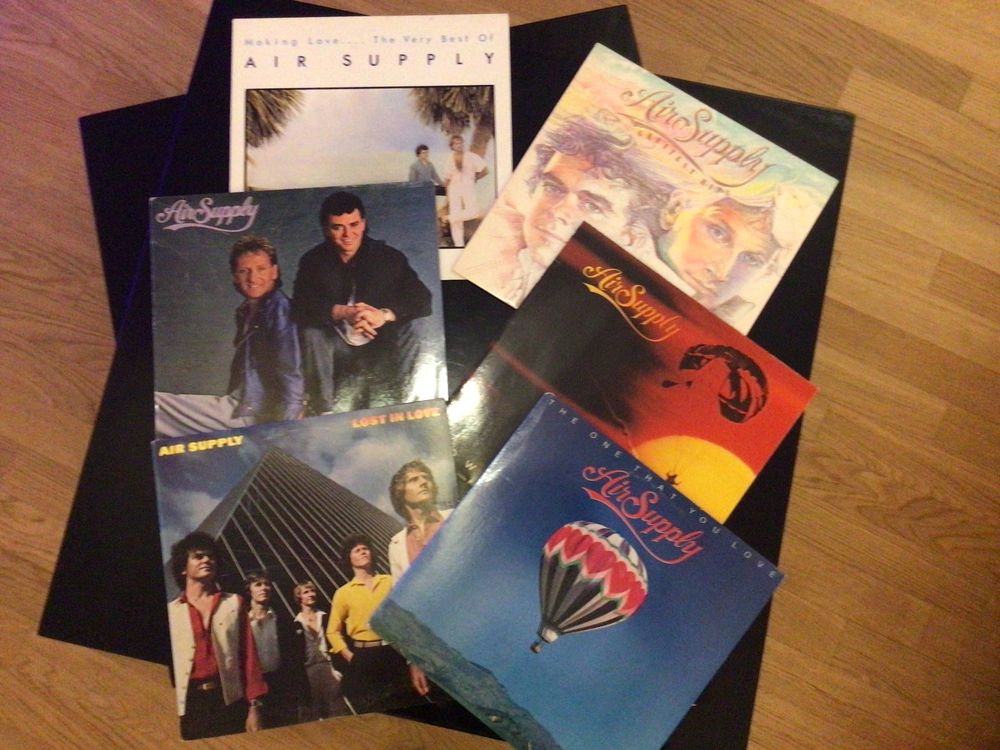 AIR SUPPLY 6 Lps von 1980,1981,1982, 1983, 1983, 1985 (Gebraucht) in ...