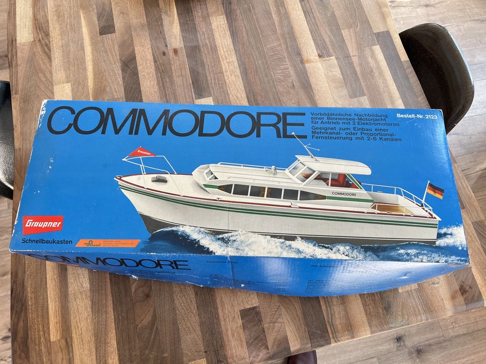 Graupner Commodore Bausatz alt Schnellbaukasten | Kaufen auf Ricardo