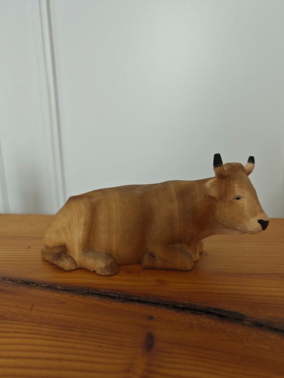 Huggler Krippenfigur Ochse | Kaufen auf Ricardo