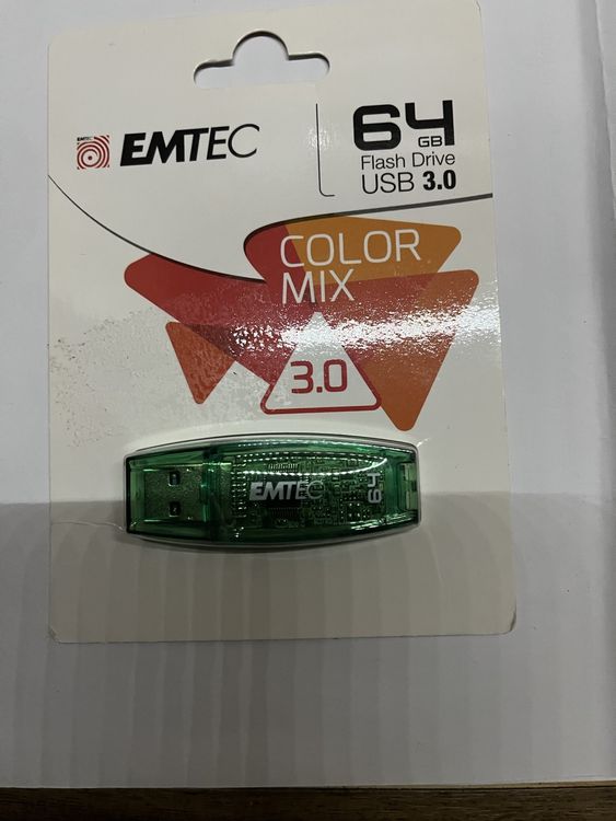 USB Flash Drive 64 GB EMTEC (grün) USB 3.0 (Neu und originalverpackt ...