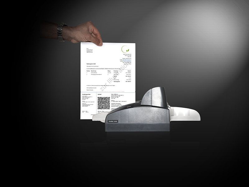 Crealogix Giromat G400 Swiss QR Code Scanner (Gebraucht) in Scherz für ...