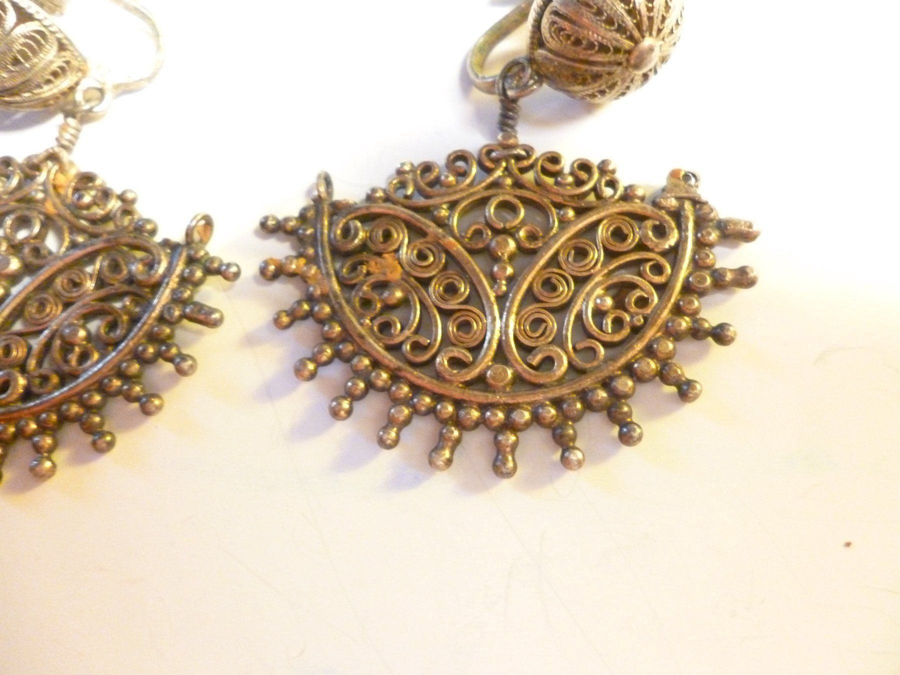 Boucle d'oreille anciennes, en argent (D'occasion) à Montreux pour CHF ...