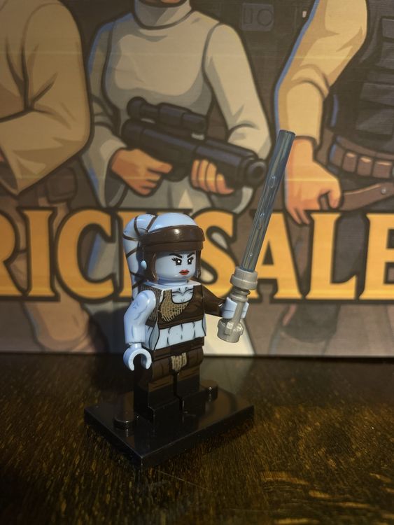 Star Wars Aayla Secura sw1428 Jedi Lichtschwert MOC (Neu (gemäss ...