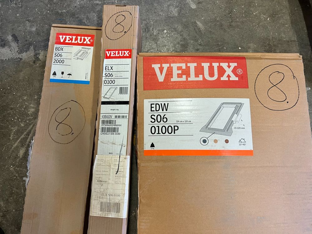 Velux Dachfenster GHL S06 114x118cm komplett mit Eindeckrahm | Kaufen ...