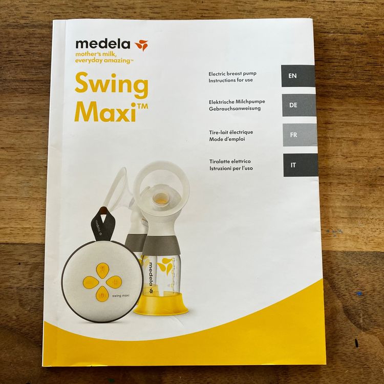 Medela Swing Maxi Doppelmilchpumpe | Kaufen auf Ricardo
