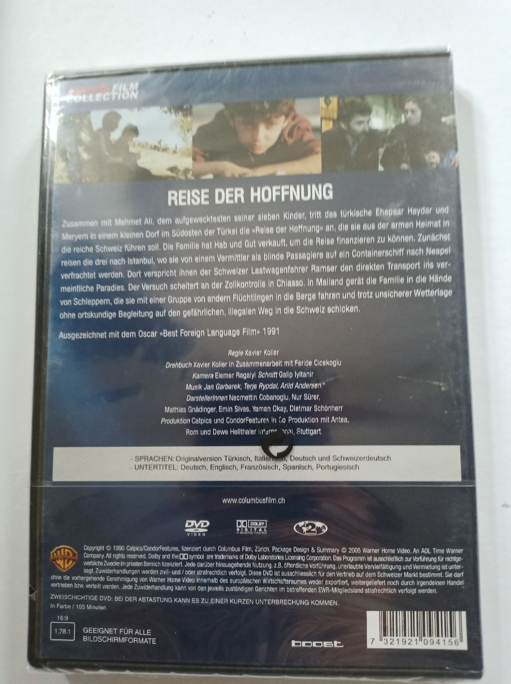 Reise der Hoffnung, ein Film von Xavier Koller - DVD OVP (Neu und ...