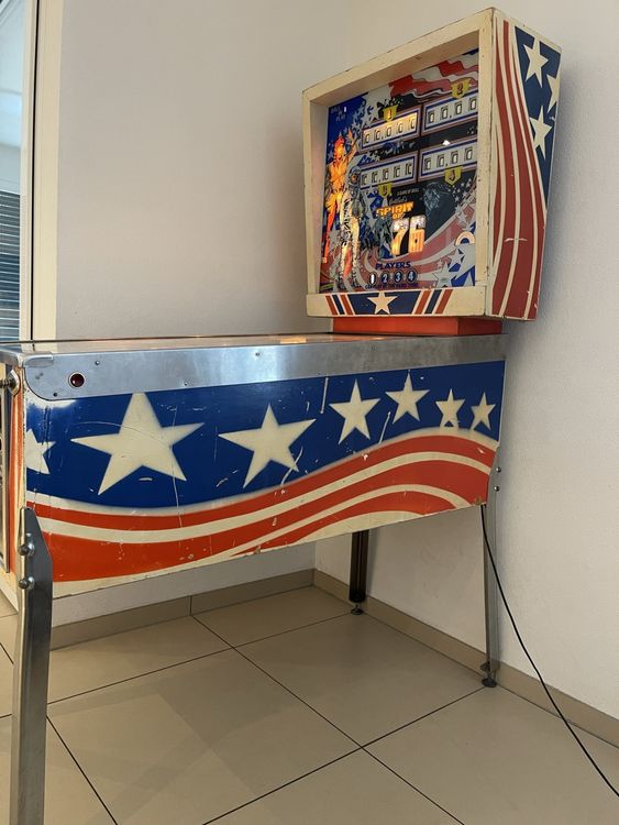 Spirit mechanical pinball machine from 1976 D.Gottlieb & Co (D'occasion ...