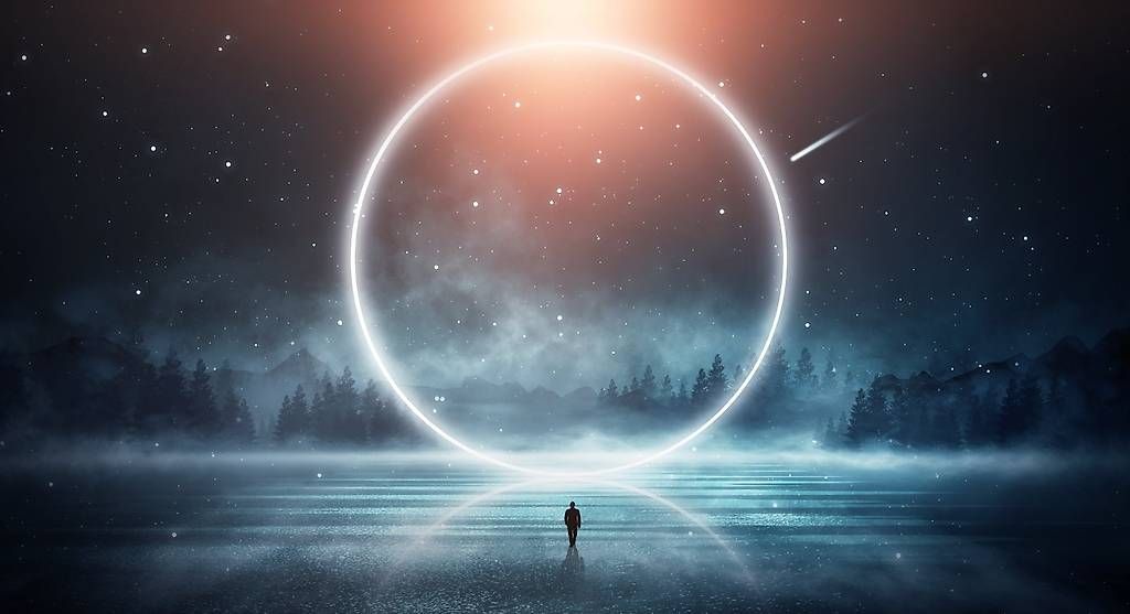 Bild «Ring Of Infinity» (Ring der Unendlichkeit) - 40 x 50cm (Neu und ...