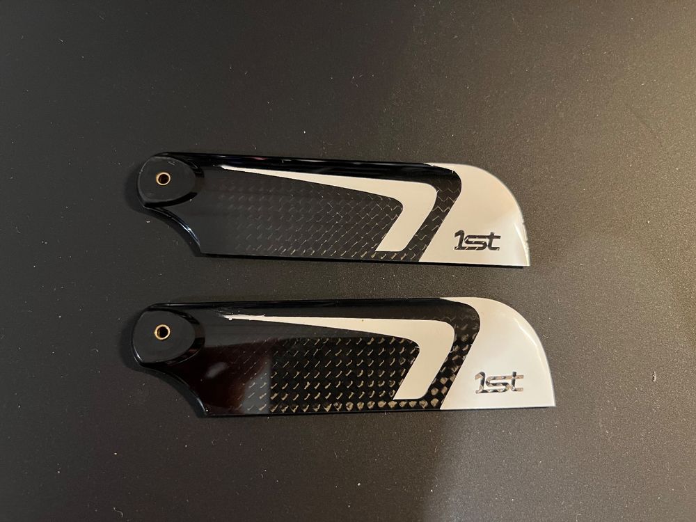 Heckblätter 105mm 1st RC Heli neue Version (rund) (Gebraucht) in ...