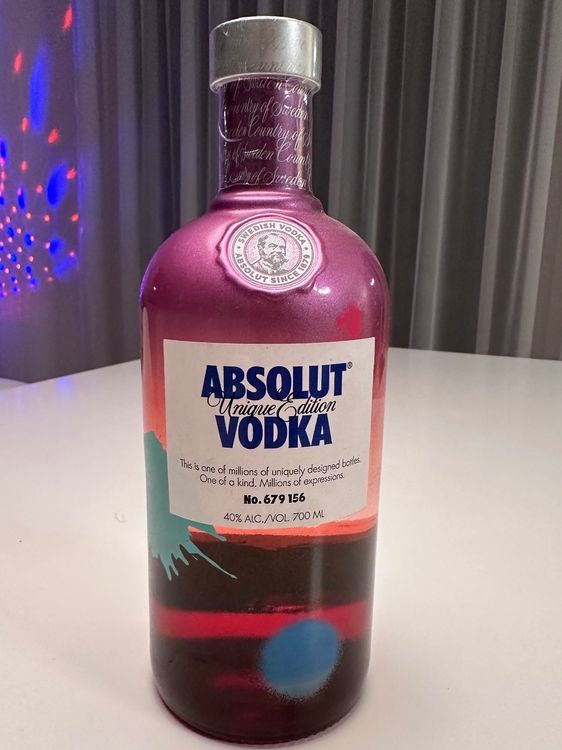 Vodka Absolut unique edition (Neu und originalverpackt) in Thalwil für ...