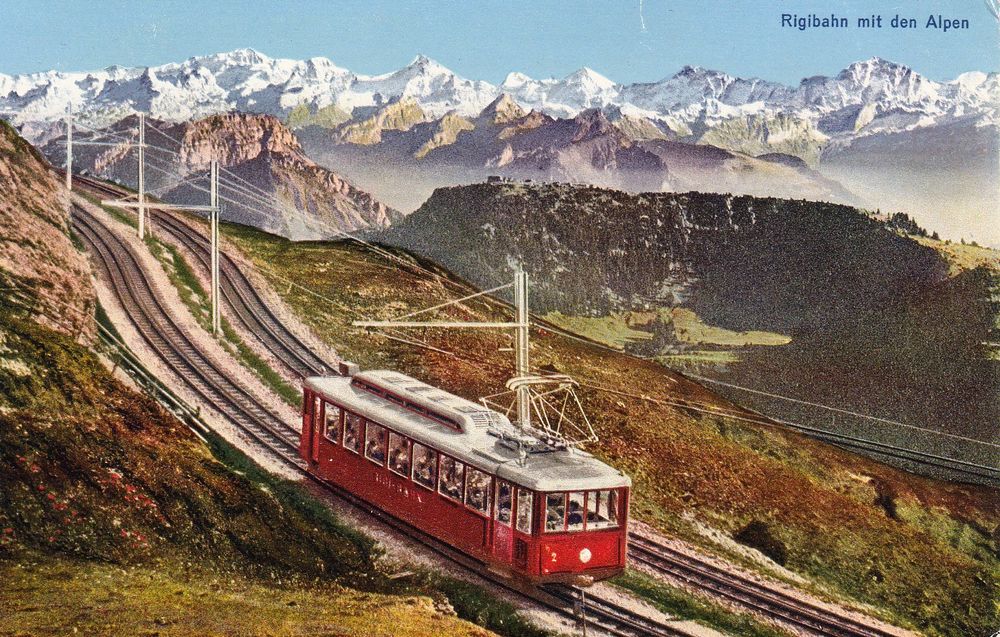 VRB Vitznau Rigi Bahn Rigibahn Zahnradbahn Kulm | Kaufen auf Ricardo