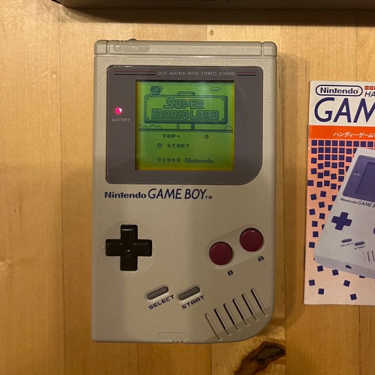 Nintendo Game Boy DMG-01original + Super Mario + Boîte | Kaufen auf Ricardo