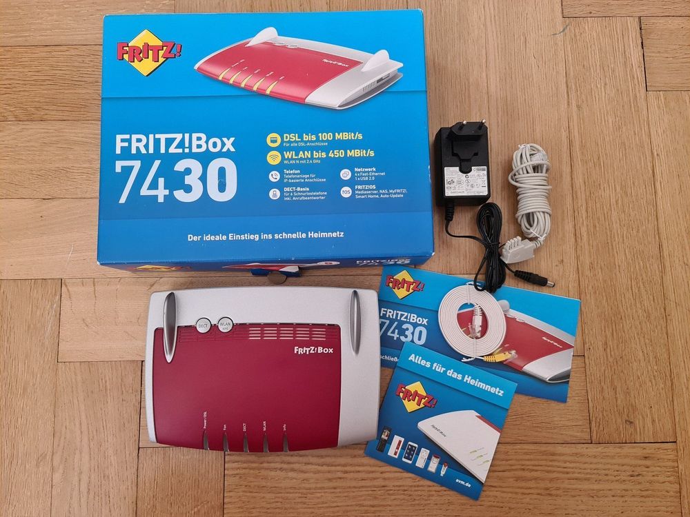 FritzBox 7430 Router (Gebraucht) in Genève für CHF 14 – mit Lieferung ...
