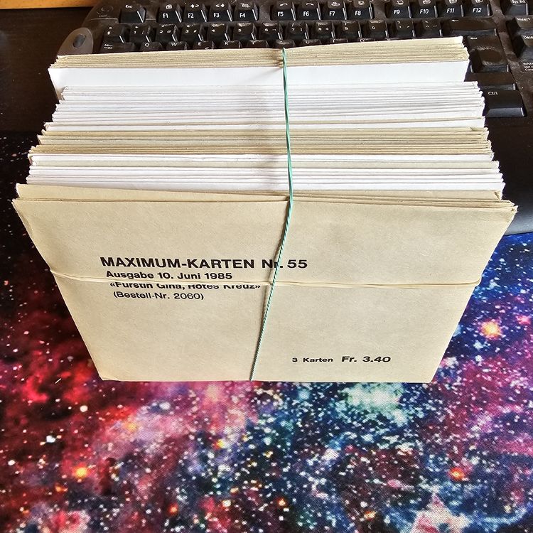 LIECHTENSTEIN AB 1978 - 1985 MAXIMUM KARTEN OHNE NR.1 +31 (Gebraucht) in Dintikon für CHF 5 ...