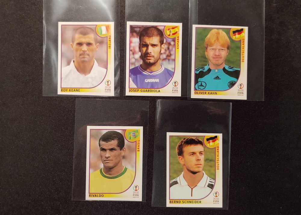 Panini World Cup 2002 Legenden Sticker - 25 Stk ab 1.- (Gebraucht) in ...