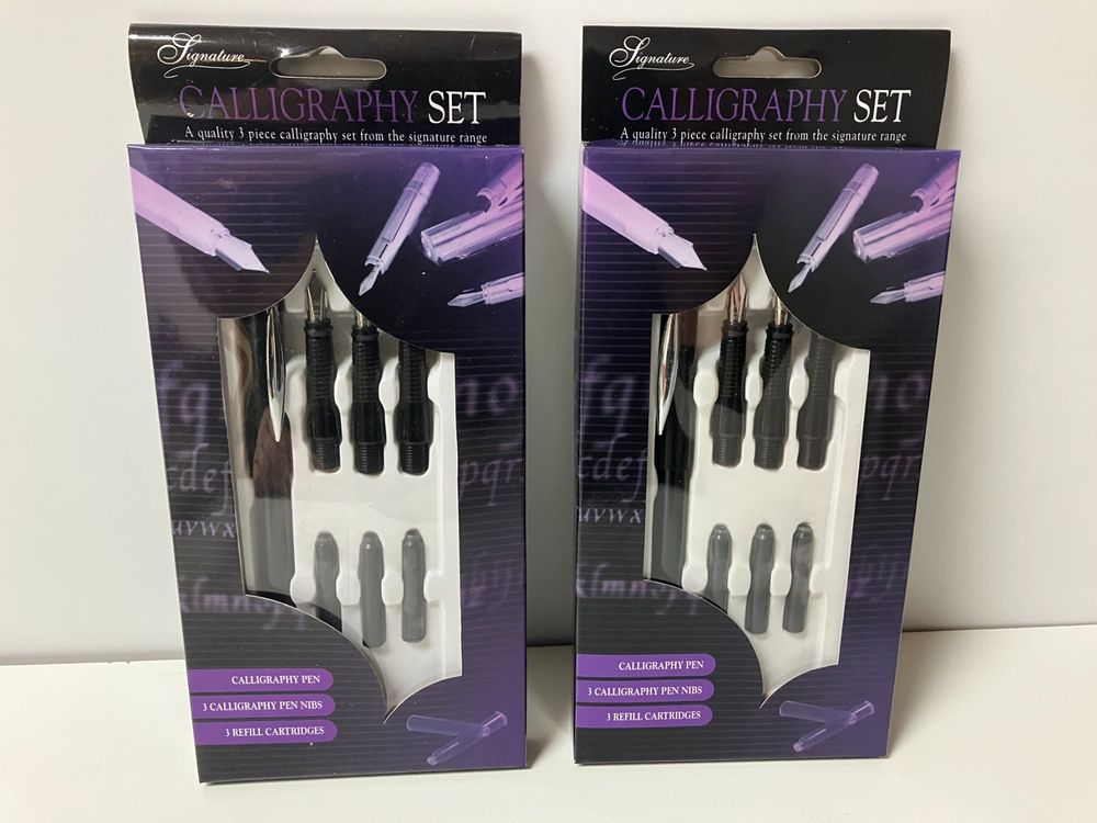 2x Calligraphy Set NEU ab 1.- (Neu (gemäss Beschreibung)) in Krinau für ...