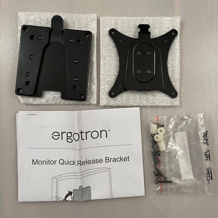 Ergotron Monitor Quick release Brackets (x2) (Gebraucht) in Widen für ...