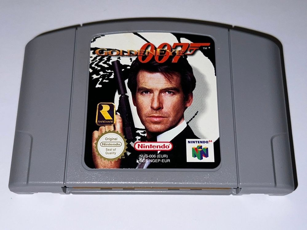 Nintendo 64 (N64) Spiel - James Bond: GoldenEye 007 (Gebraucht) in ...