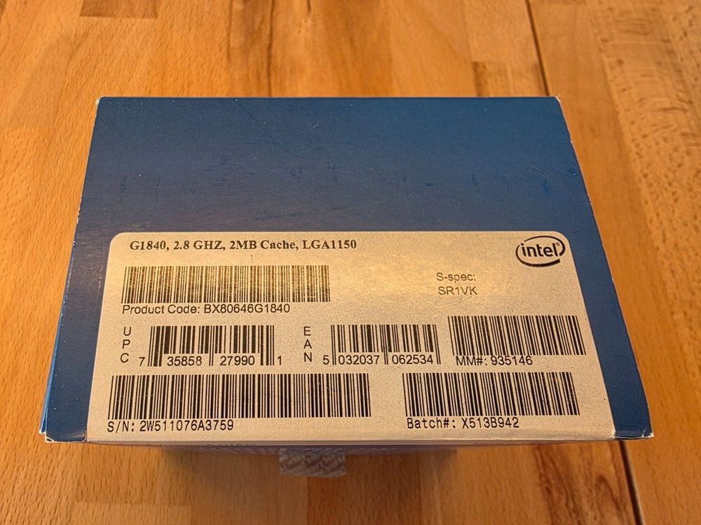 Intel® Celeron® Processor G1840 2.8 GHZ ab 1Fr.- (Gebraucht) in Nottwil ...