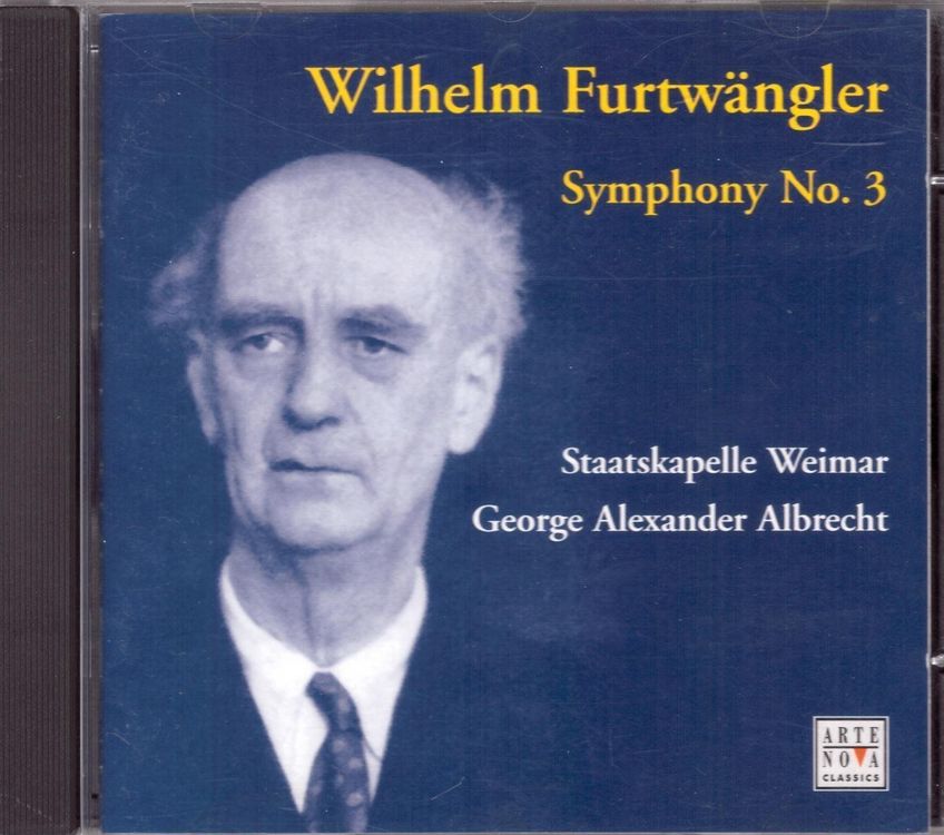 Wilhelm Furtwängler - Symphonie No. 3 | Kaufen auf Ricardo