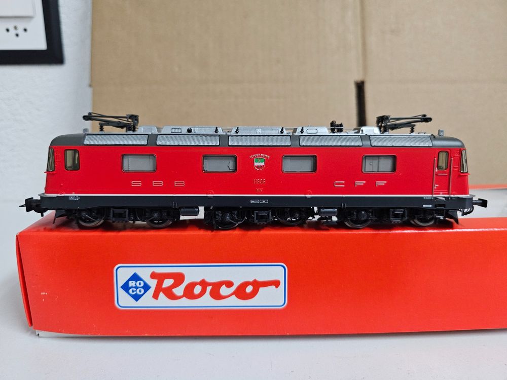 ROCO 63731.1 lok Re 6/6 CFF 11636 DIGITAL dès1.-fr (Neu (gemäss ...