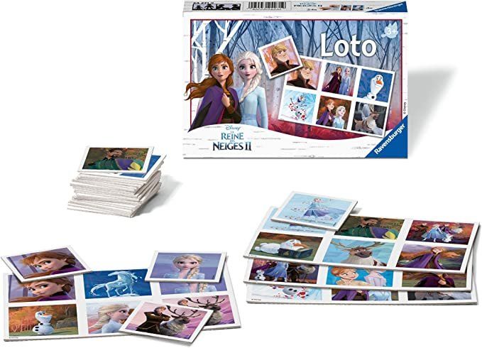 Ravensburger Loto Disney La Reine Des Neiges 2 (Neu und ...