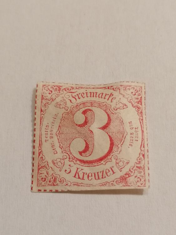 Alt Deutschland Turn und Taxis 3 Kreuzer | Kaufen auf Ricardo