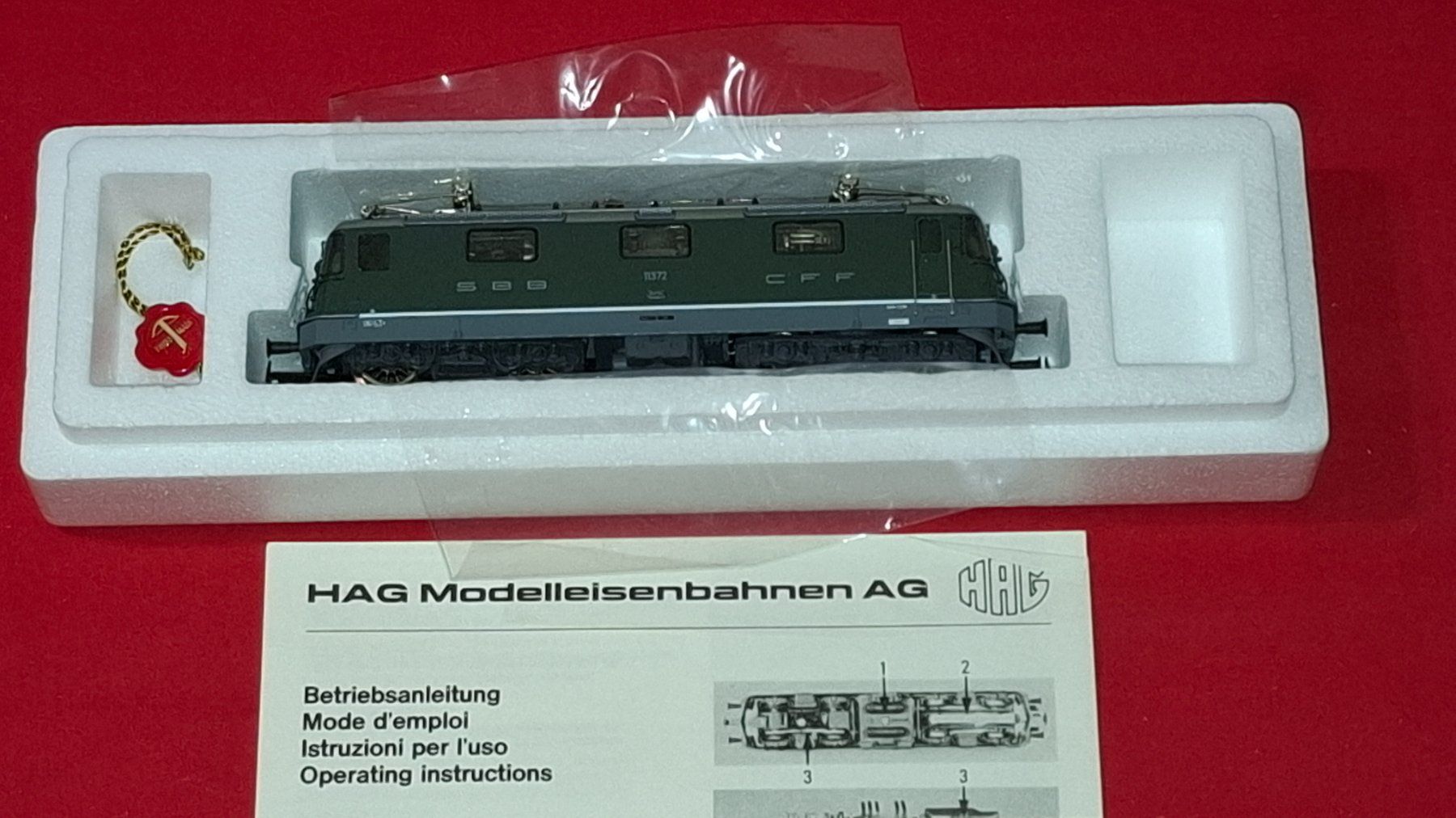 HAG : Re 4/4 II der SBB, DC, analog, Neuwertig (Neu (gemäss Beschreibung)) in Märwil für CHF 149 ...