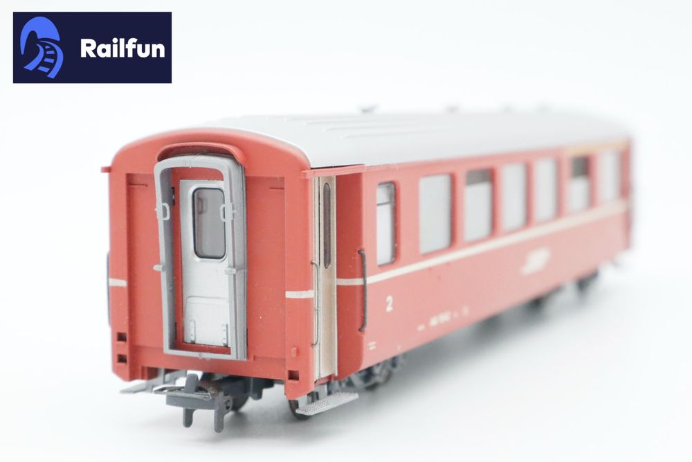 Bemo 3257 RhB Personenwagen AB 1542 H0m DC | Kaufen auf Ricardo
