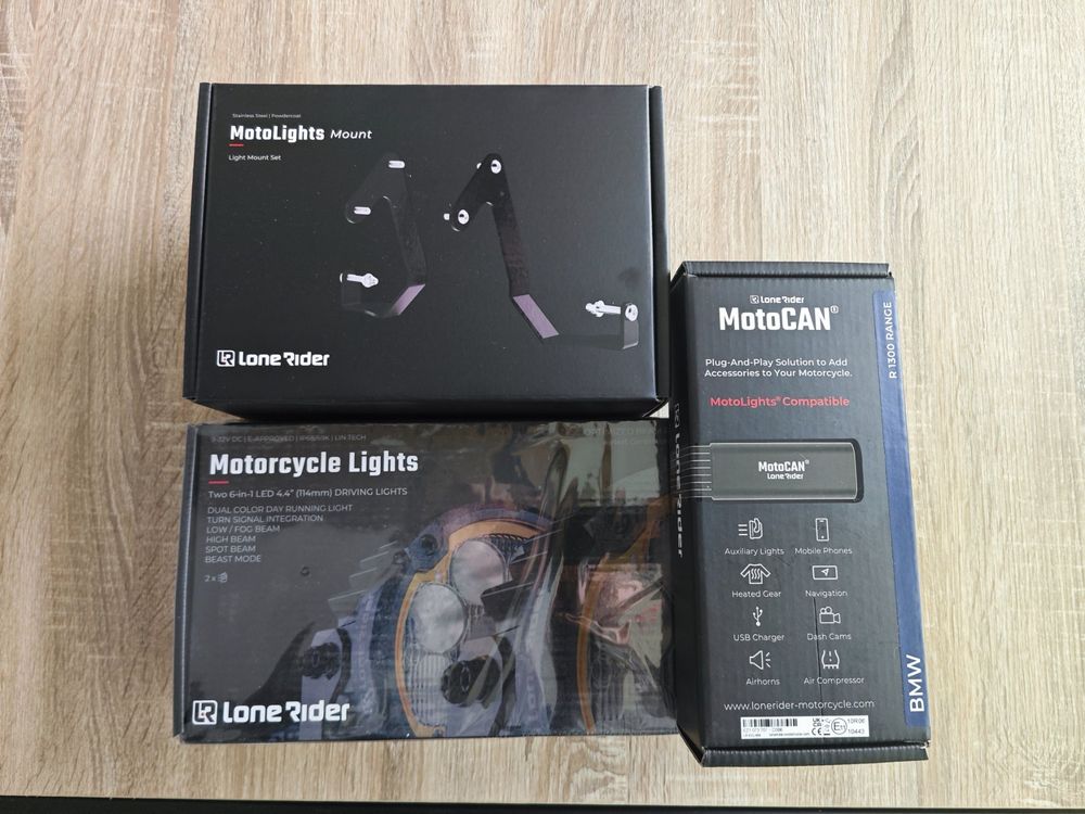 Lone Rider Moto Lights R 1300 GS (Gebraucht) in Chesalles-Moudon für ...