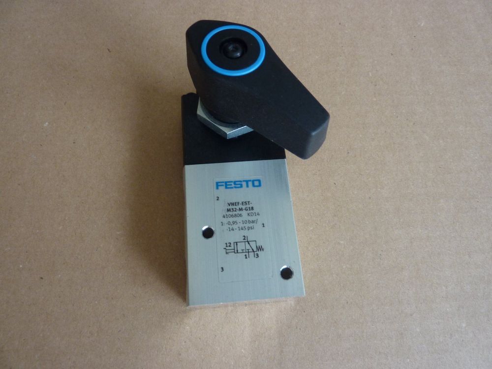 Handventil, Wahlschalterventil von Festo | Kaufen auf Ricardo