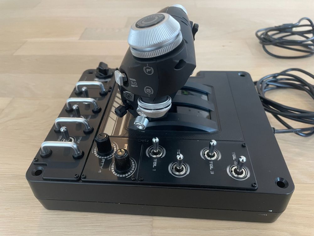 Logitech G Saitek Pro Flight X56 Rhino mit Garantie (Gebraucht) in ...