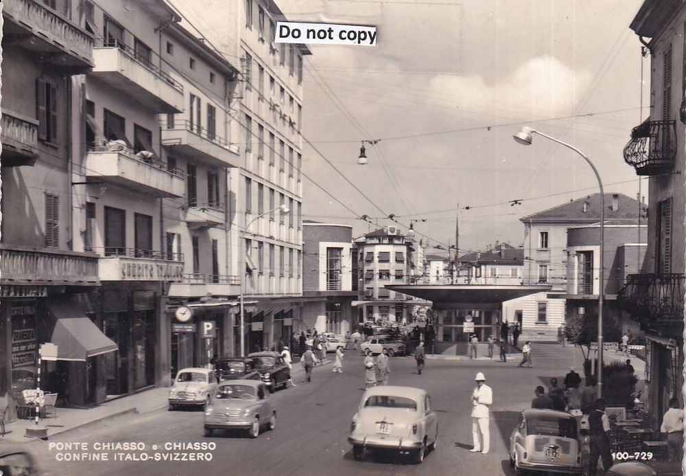Chiasso e Ponte Chiasso TI Autos um 1960 (Gebraucht) in Niedergesteln ...