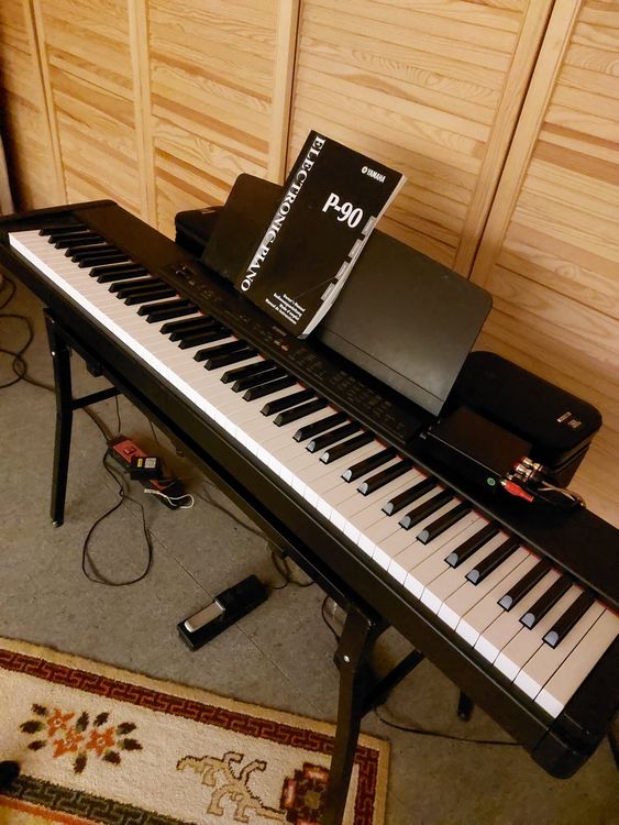 Yamaha P 90 Stage Piano - profess. portables Digitalpiano (Gebraucht ...