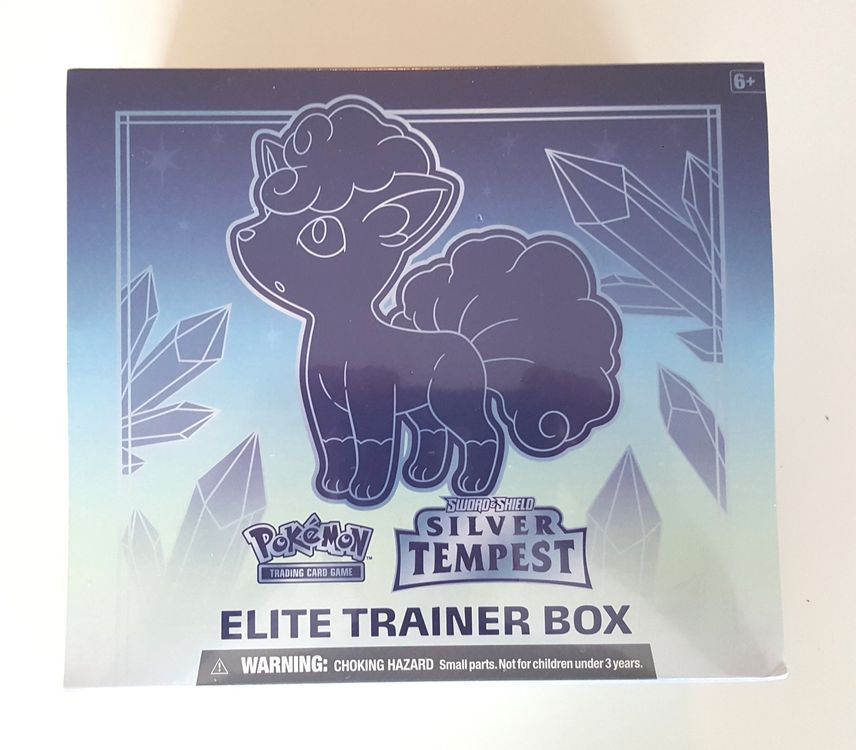 Pokémon ETB Elite Trainer Box Silver Tempest sealed EN | Kaufen auf Ricardo