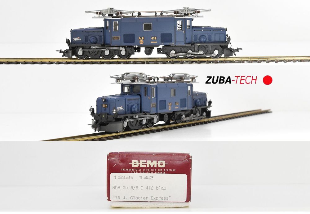 Bemo 1255 142 E-Lok Ge 6/6 I RhB H0m OVP | Kaufen auf Ricardo