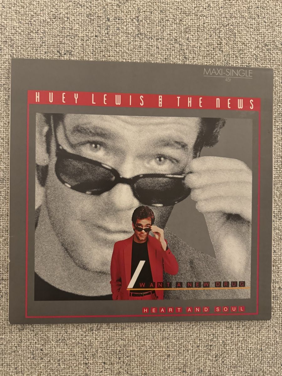 Huey Lewis & The News - I Want A New Drug Maxi Single Top! (Gebraucht ...