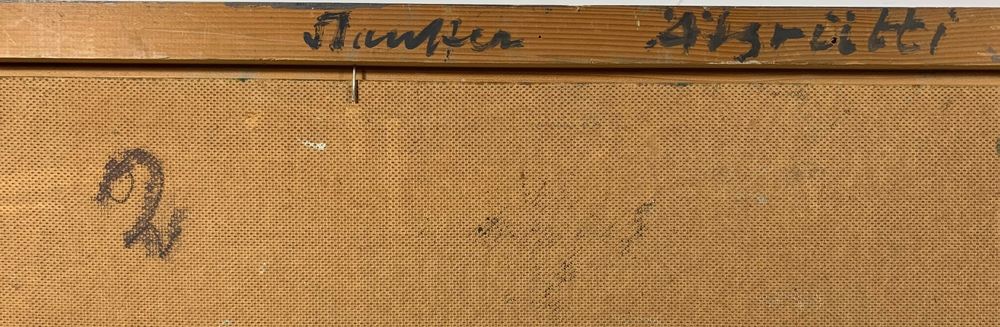 Fred Stauffer ( 1892-1980) Aetzrütti grosses Gemälde | Kaufen auf Ricardo