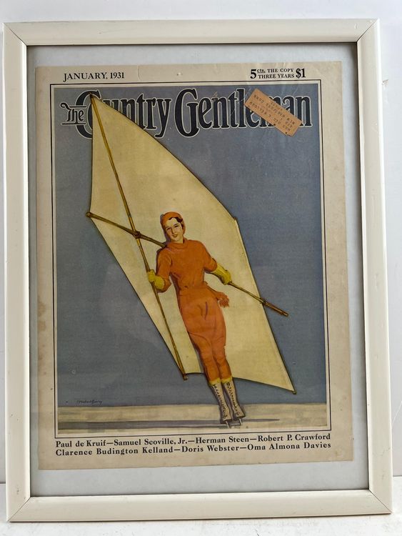 The Country Gentleman Cover, January 1, 1931 Poster/Plakat (Gebraucht ...
