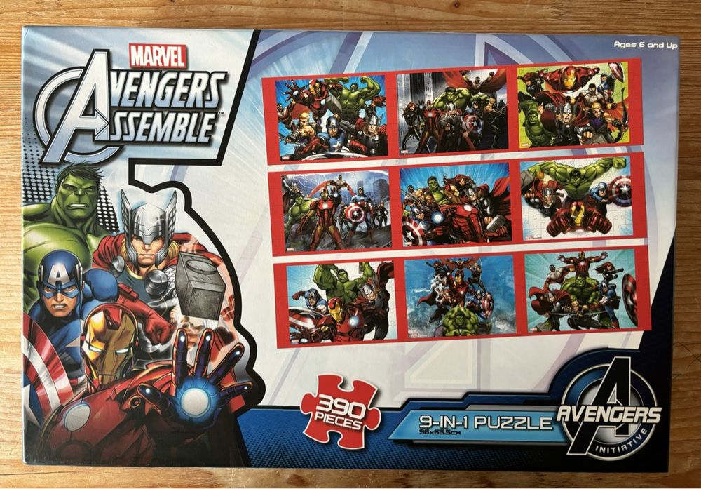 MARVEL AVENGERS Puzzle 9-in-1 / 390 Teile | Kaufen auf Ricardo