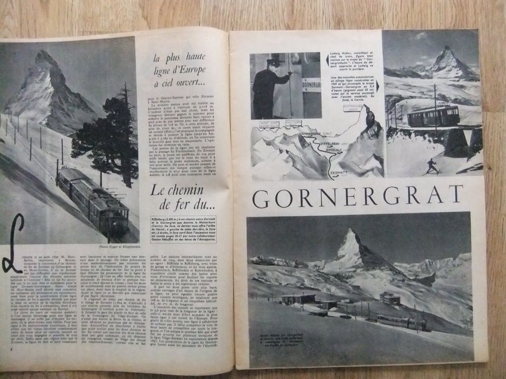 la vie du rail 1952 Eisenbahn Zeitschrift (Gebraucht) in St. Niklaus VS für CHF 9 – mit ...
