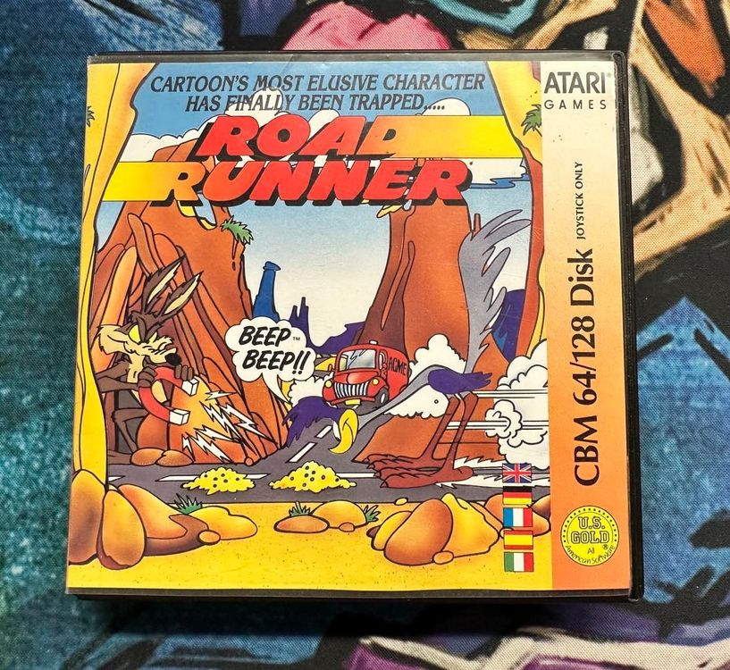 Road Runner Commodore 64 / 128 Disk Atari Games (Gebraucht) in ...