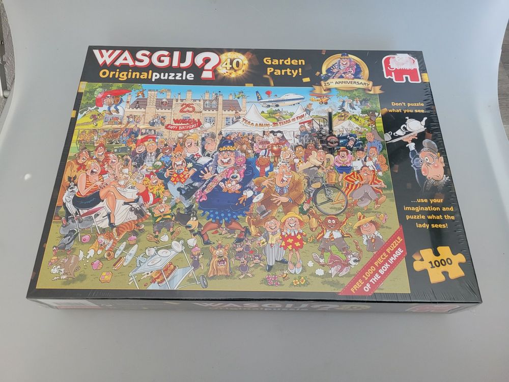 WASGIJ Orginial 1000 Puzzle Garten Party (Neu und originalverpackt) in ...