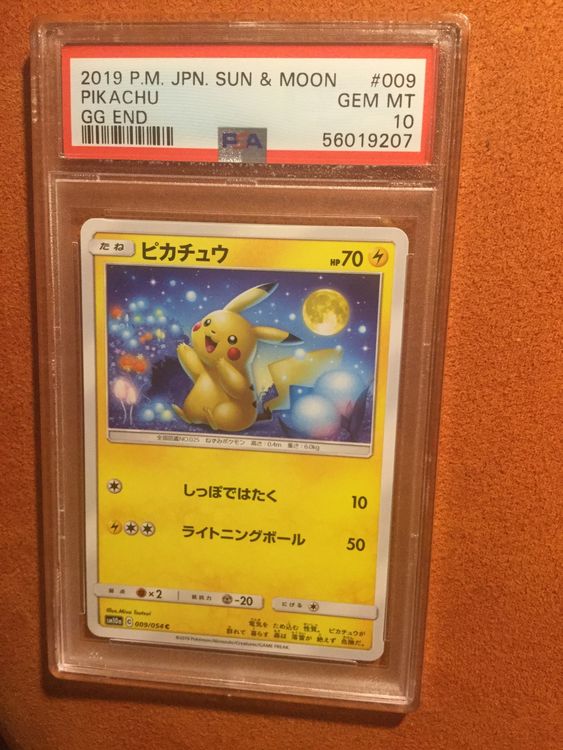 Pikachu, GG End Sun & Moon (2019), PSA 10 Gem Mint | Kaufen auf Ricardo