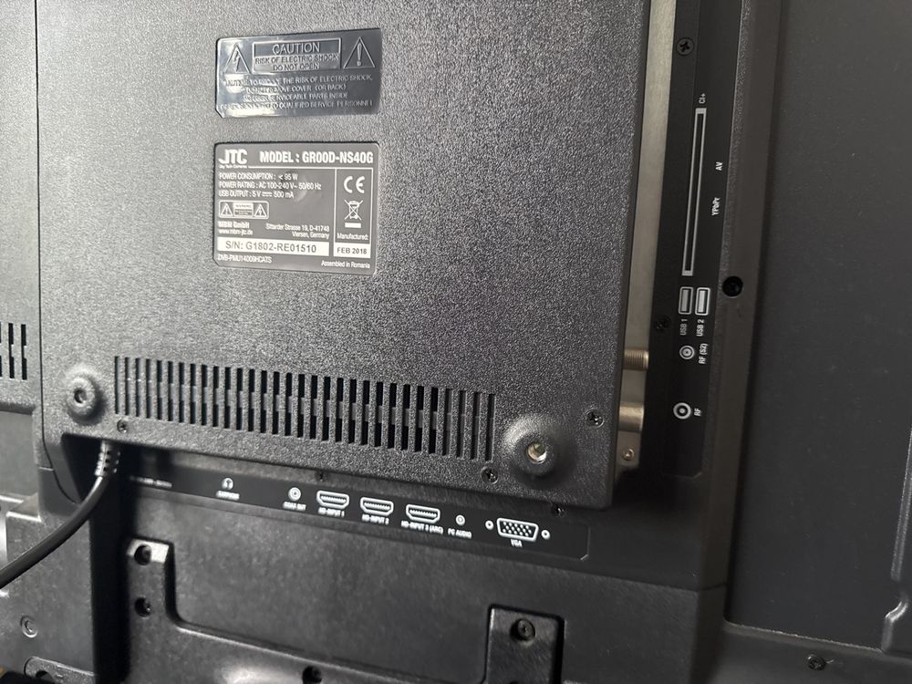 JTC GR00D-NS40G, 40 Zoll TV, Defekt (Defekt) in Kilchberg ZH für CHF 5 ...