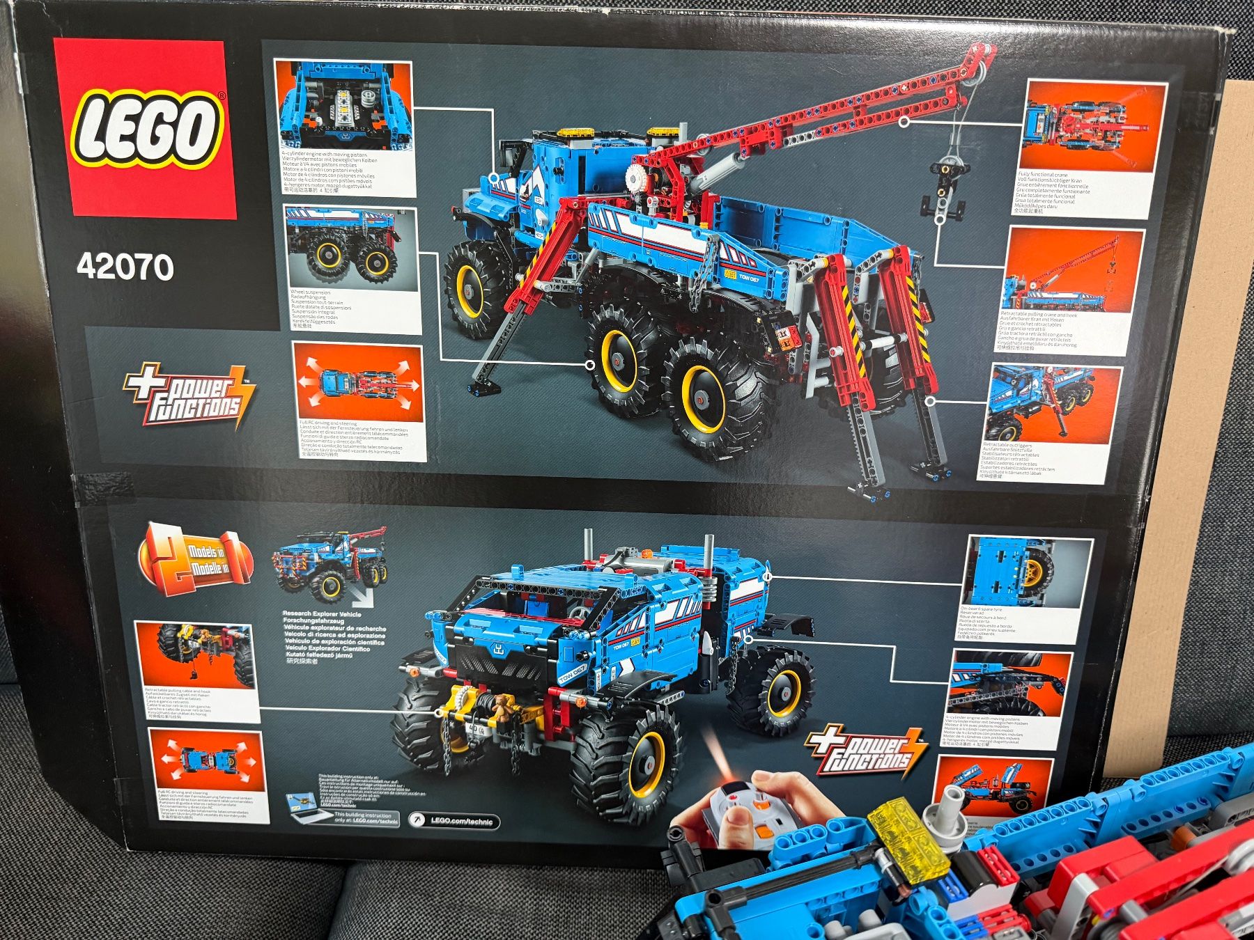 LEGO Technic 42070 6x6 Truck mit Anleitung & OVP (Gebraucht) in Riehen ...