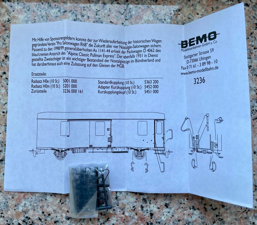 Bemo 75 Jahre Glacier Express Set - OVP | Kaufen auf Ricardo